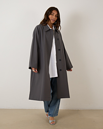 Car Coat Lead Grey