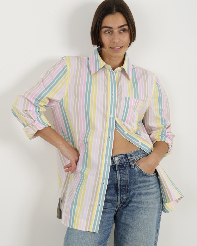 Multicolour blouse cotton
