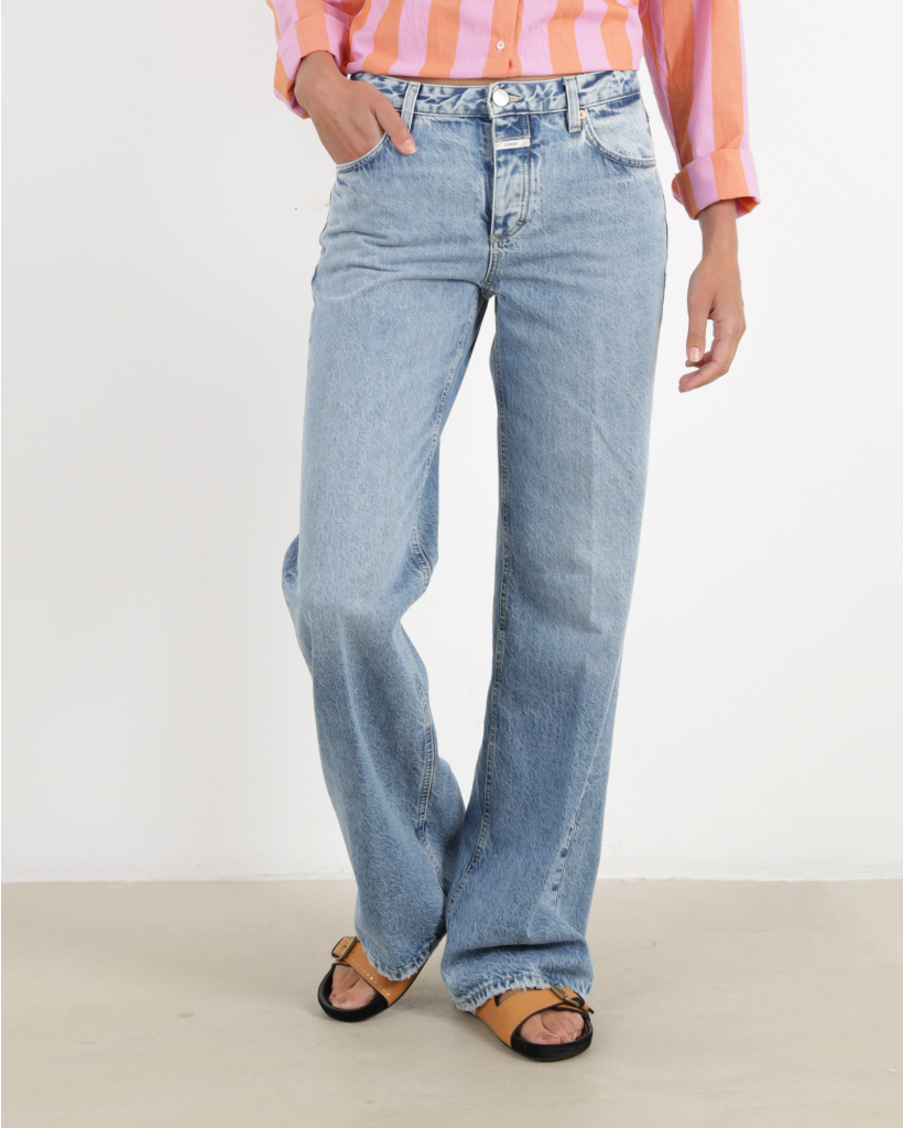 Gillan Jeans Mid Bleu