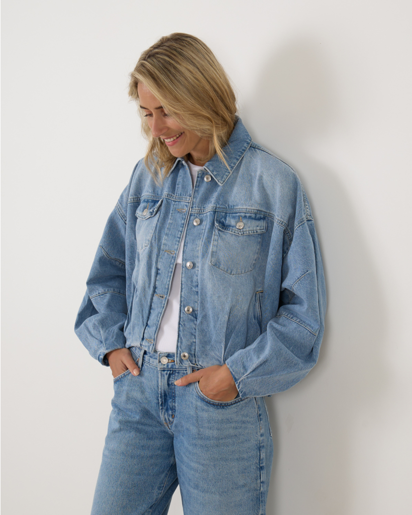 Blaxton Denim Jacket Blue