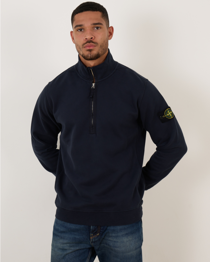 Half-Zip Sweatshirt 6100068 Navy Blue