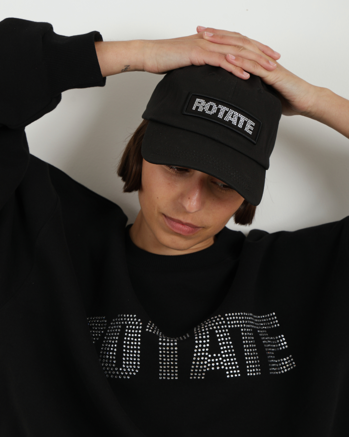 Cap Glitter Black