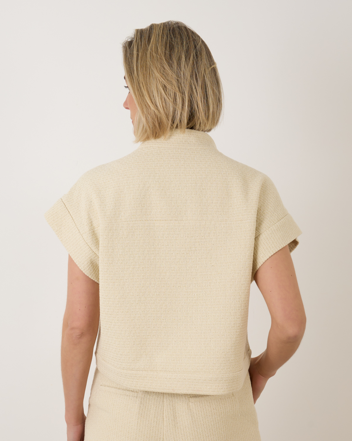 Saruka Tweed Jacket Sand