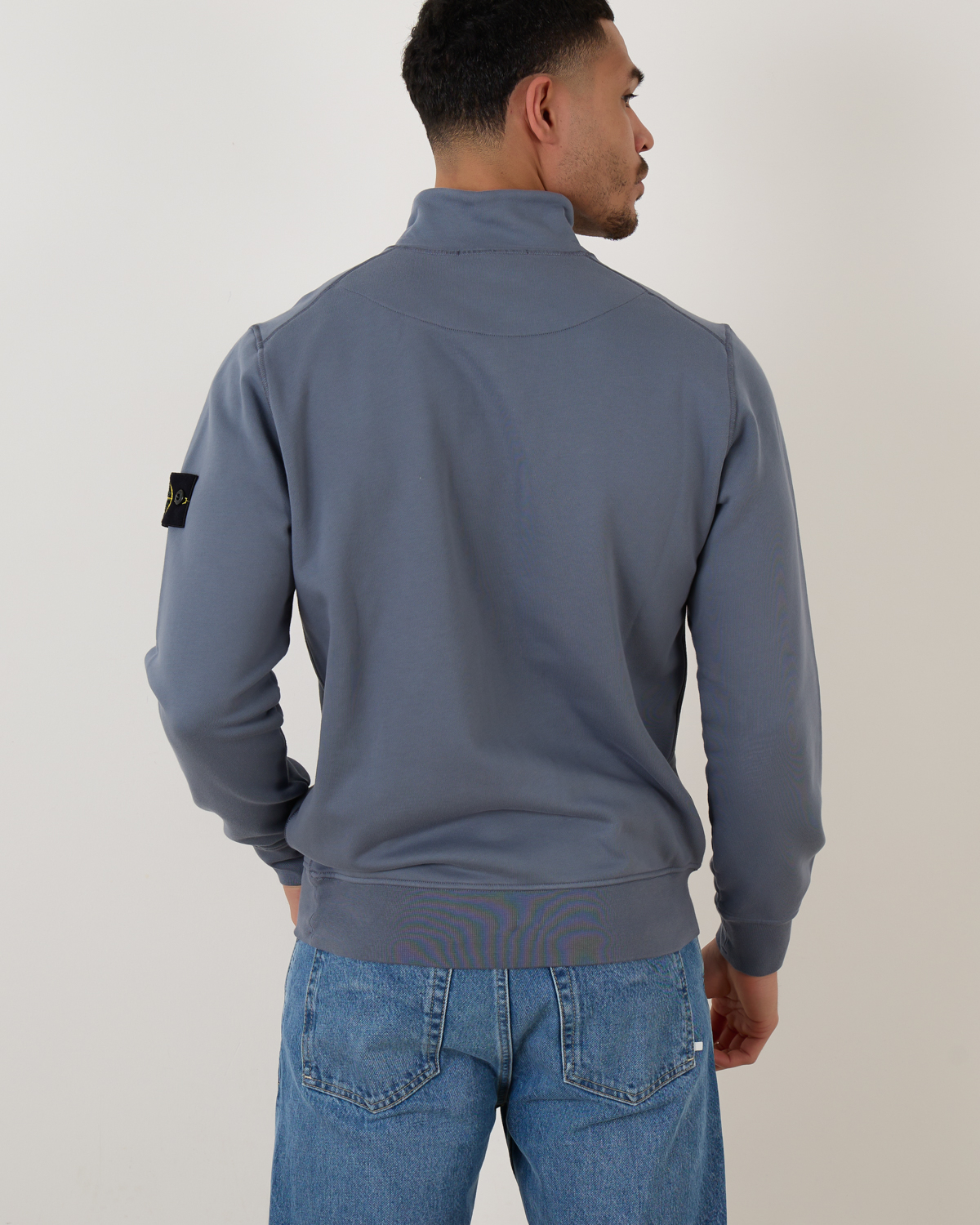 Half Zip Sweatshirt Dark Blue