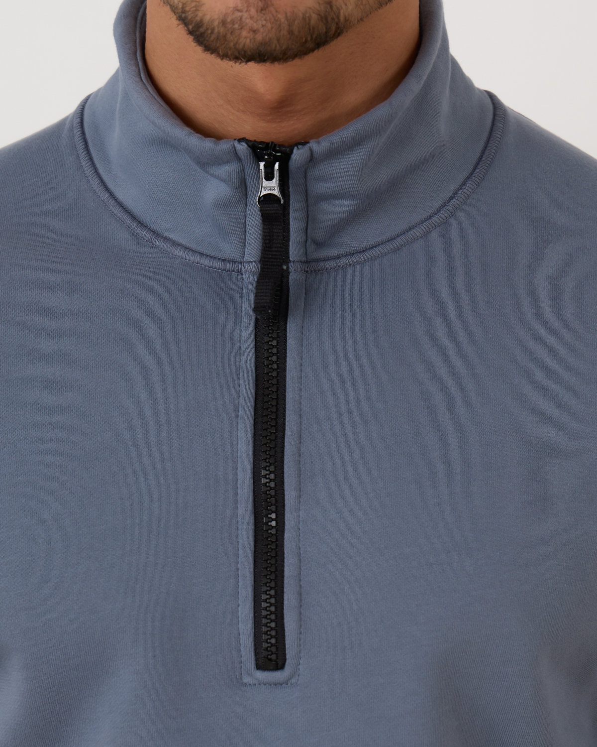 Half Zip Sweatshirt Dark Blue