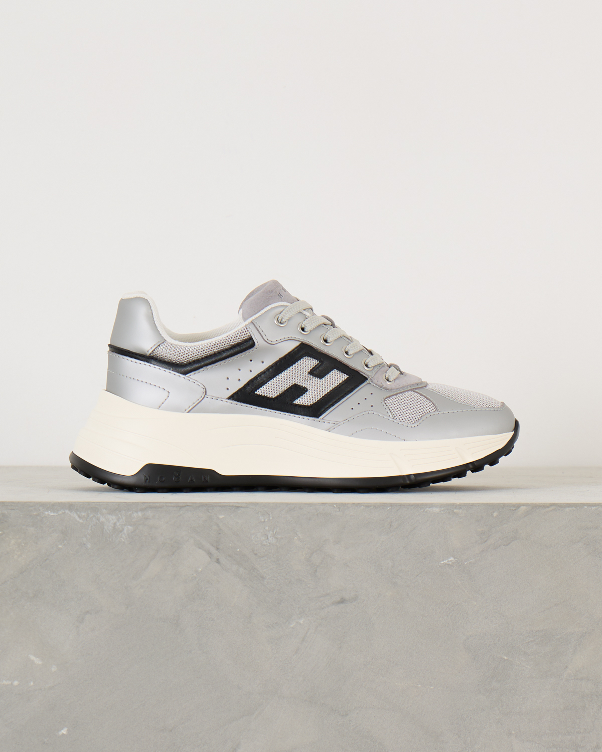 Sneakers Hi-Fi Silver Grey
