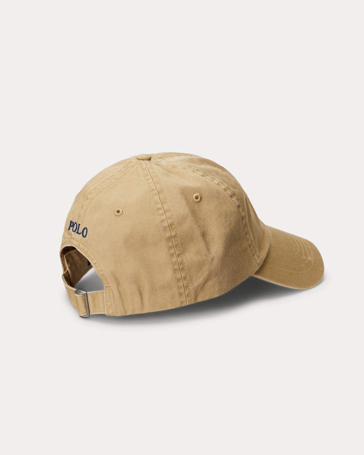 Cotton Chino Baseball Cap Café Tan